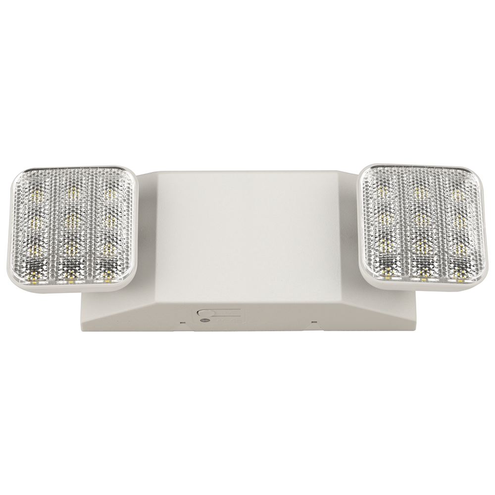 Dual Head LED Emergency Light | Battery Backup | 2.4W | 120/277V ...